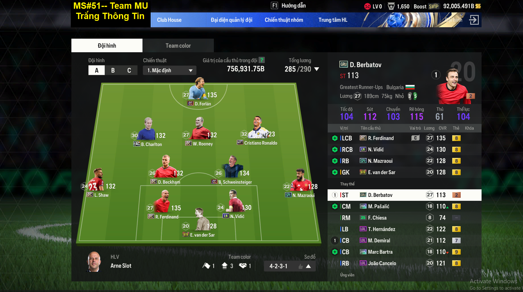 Tài khoản FIFA rank 0 giá rẻ 750000 #9419